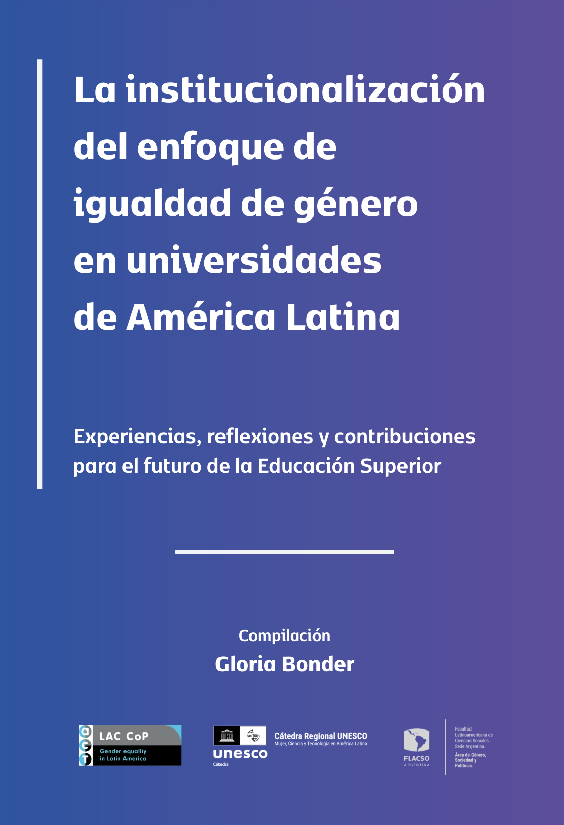 Cátedra UNESCO de Igualdad de Género en Instituciones de Educación Superior